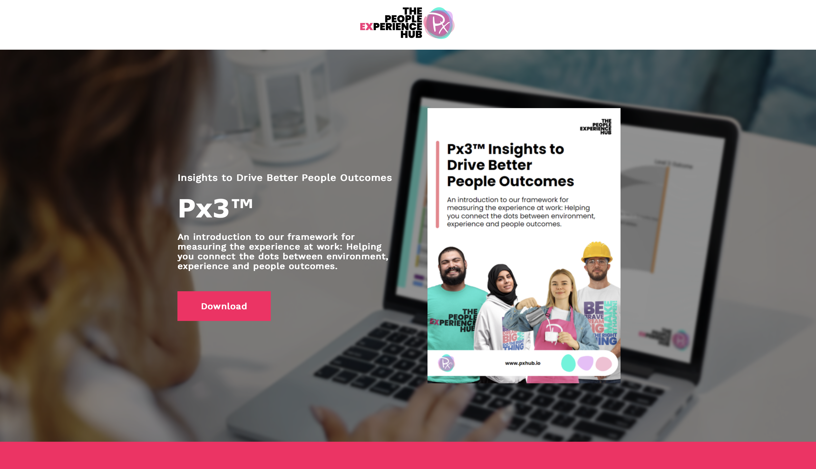 Px3™ : Environment, experience and people outcomes
