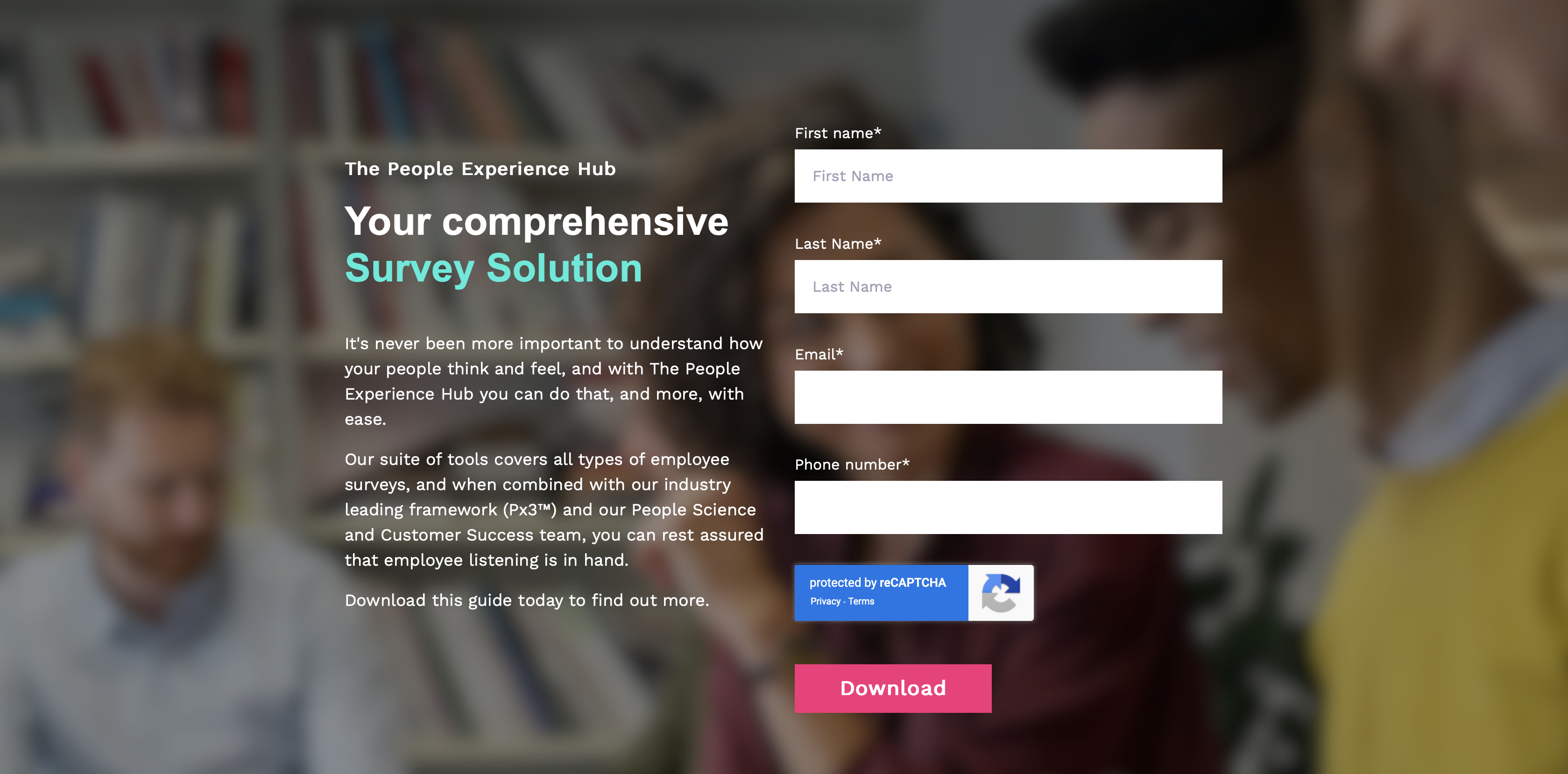 A guide to your comprehensive survey solution.